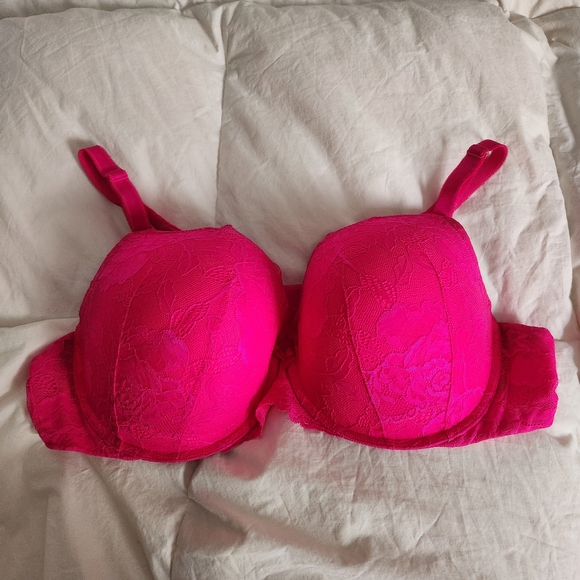 torrid | Intimates & Sleepwear | Torrid Bra Size 44d Pink Lace ...